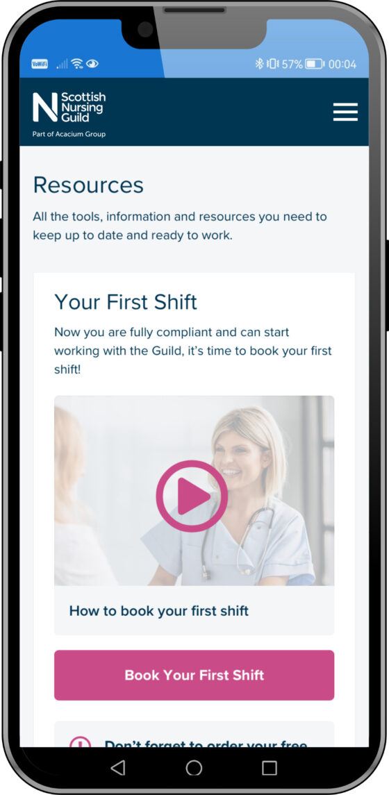 Compliance Portal - Scottish Nursing Guild