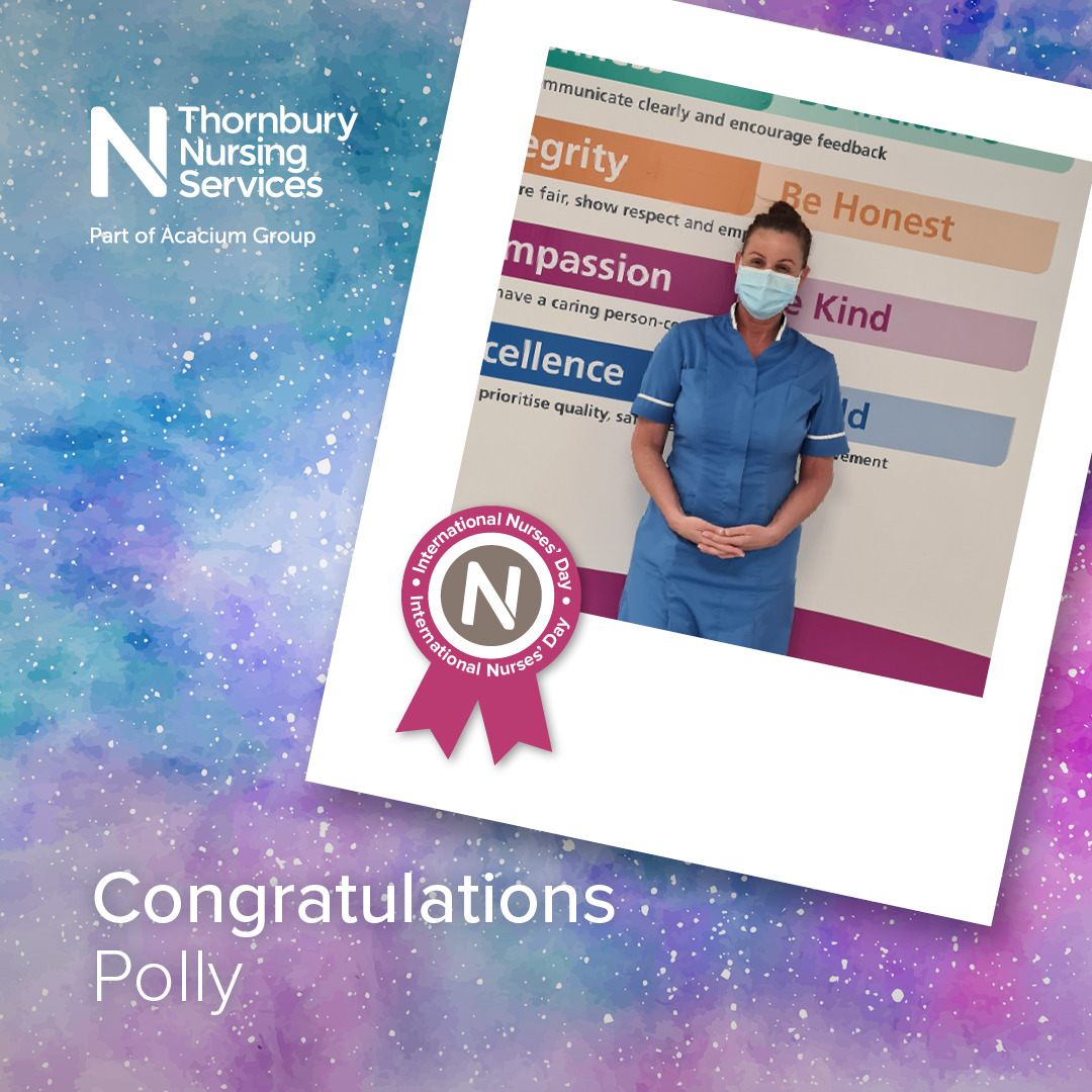 Congratulations Polly! Our Nurse of the Week in aid of International ...
